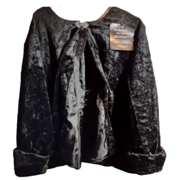 Koret | Jackets & Coats | New Vintage Koret Woman Encore Black Velvet ...